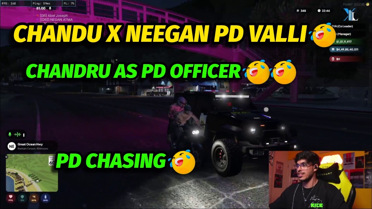 CHANDRU X NEEGAN PD VALLI🤣🤣🔥| AS PD OFFICER😂🔥| PD CHASE CHEYTHAPOL😂😂🔥 ...