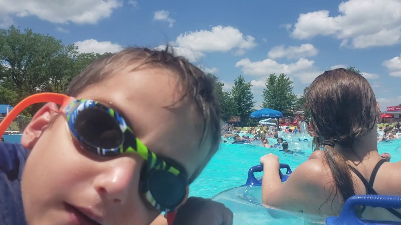Jaxin in the deep end of the Wave Pool at Oceans of Fun July 12 - YouTube