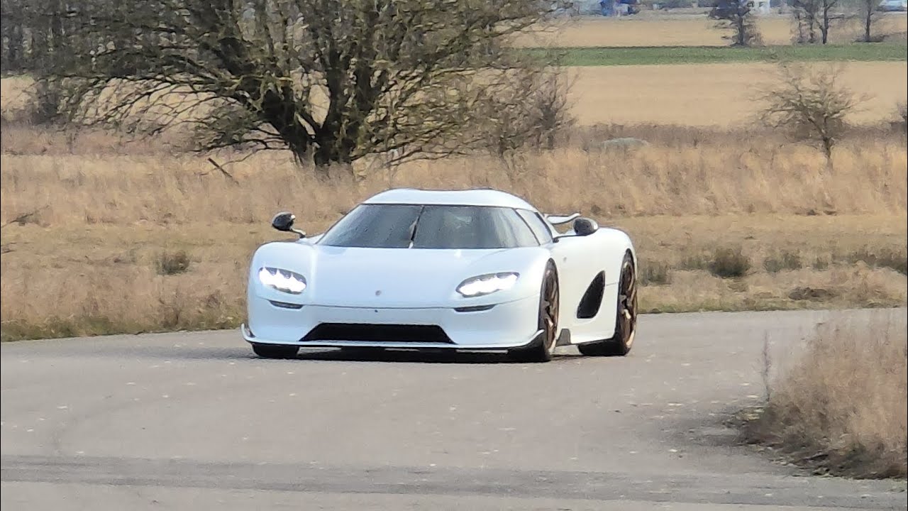 Brand New Koenigsegg CC850 Test Driving on Track 4K - YouTube