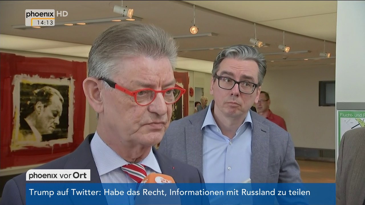 Landtagswahl NRW: Norbert Römer und Michael Groschek zur 1 ...