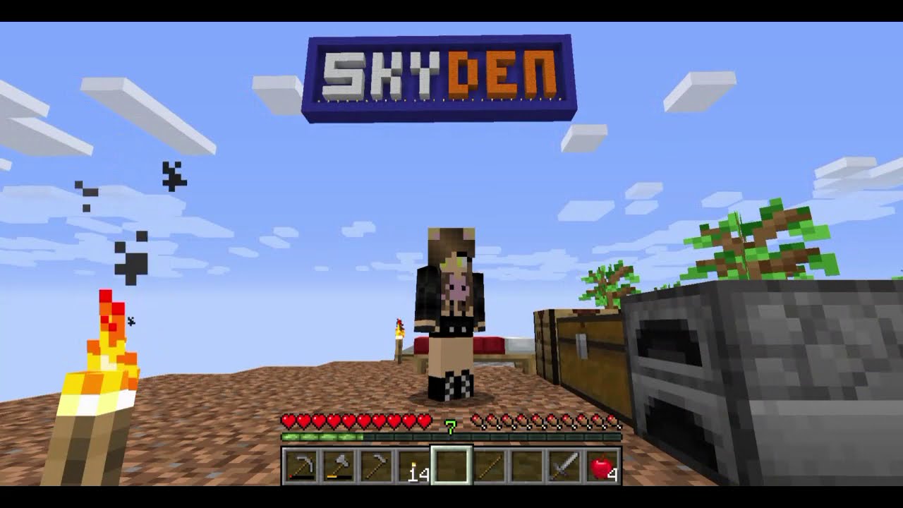 Minecraft - SKYDEN Survival Series ep3 - YouTube