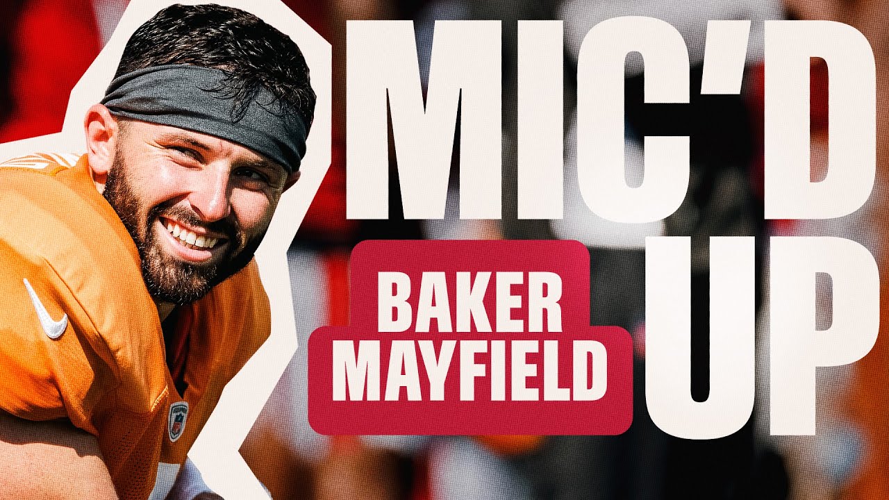 Baker Mayfield Mic'd Up at 2024 Training Camp | Tampa Bay Buccaneers ...