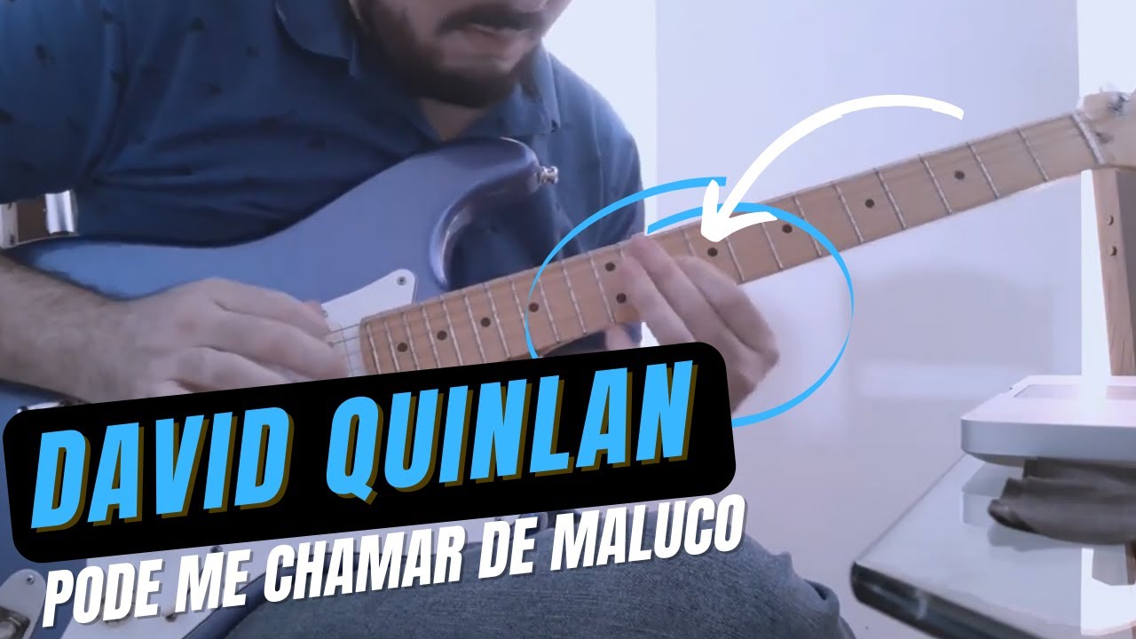 Pode me chamar de maluco - David Quinlan │ Solo cover - YouTube