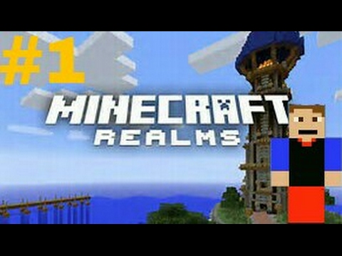 Minecraft PE Realms Episode 1 - YouTube