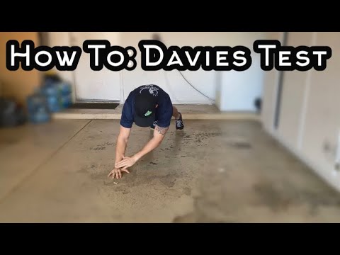 Davies Test - Upper Extremity Agility & Stabilization Assessment - YouTube