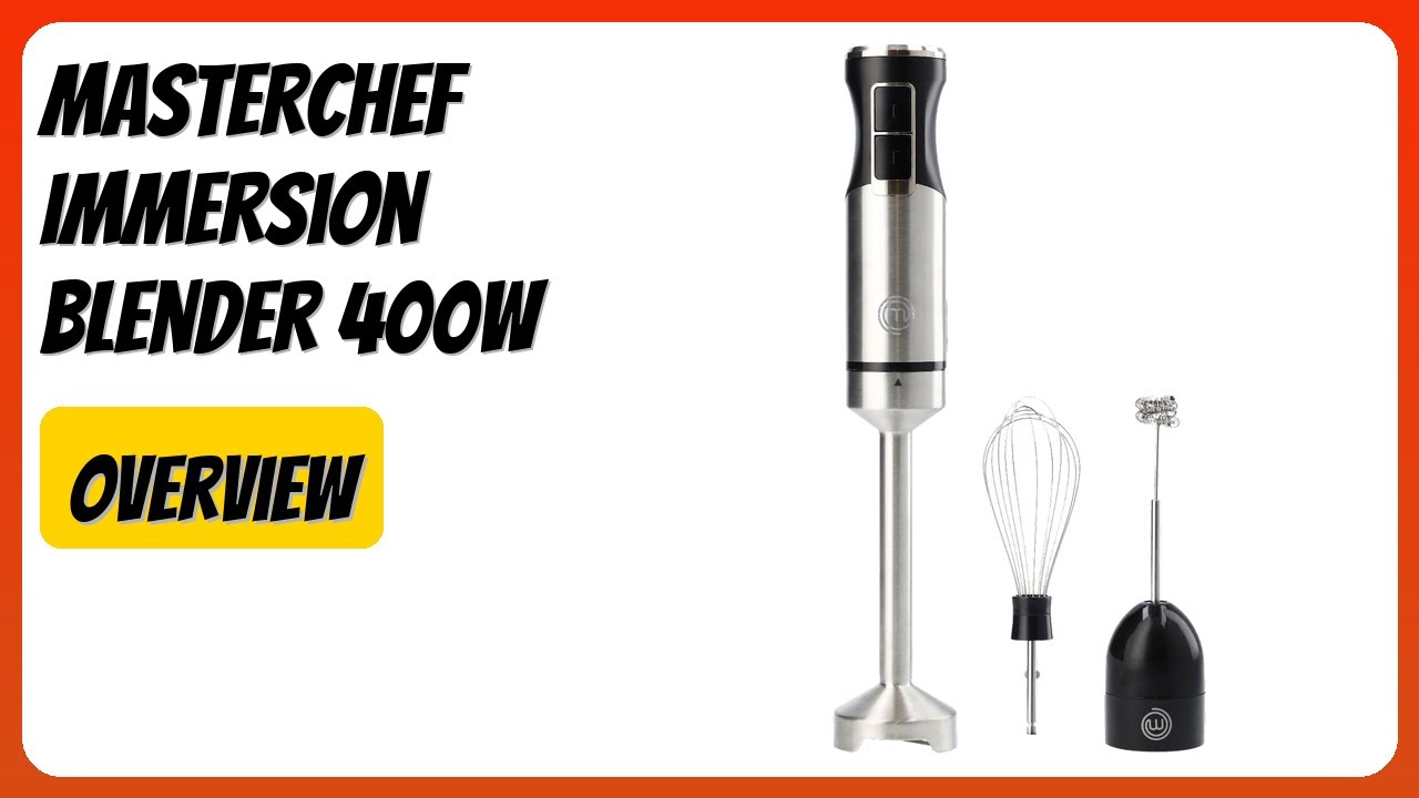 REVIEW (2026): MasterChef Immersion Blender 400W. Features - YouTube