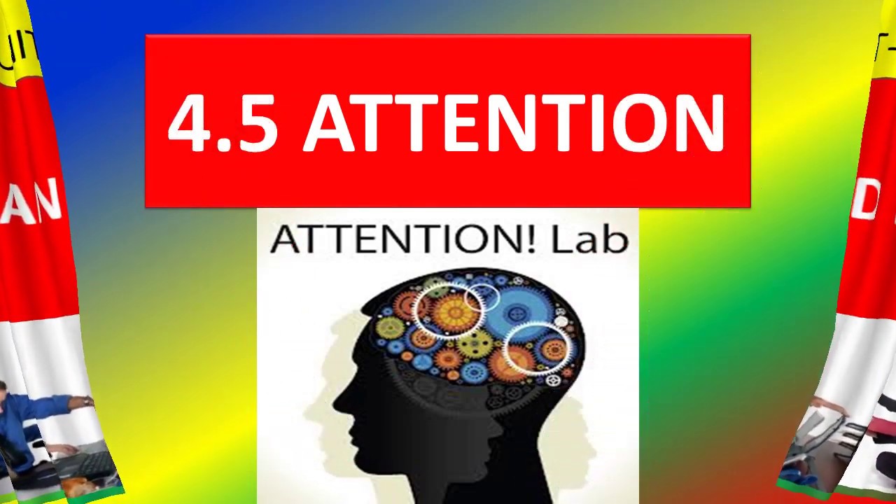 ATTENTION AND DISTRACTION - Meaning, Definition, Types, theories - YouTube