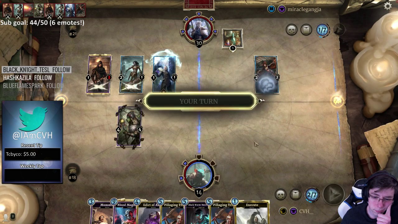 TES Legends - Control Spellsword vs. Ward Sorcerer - YouTube