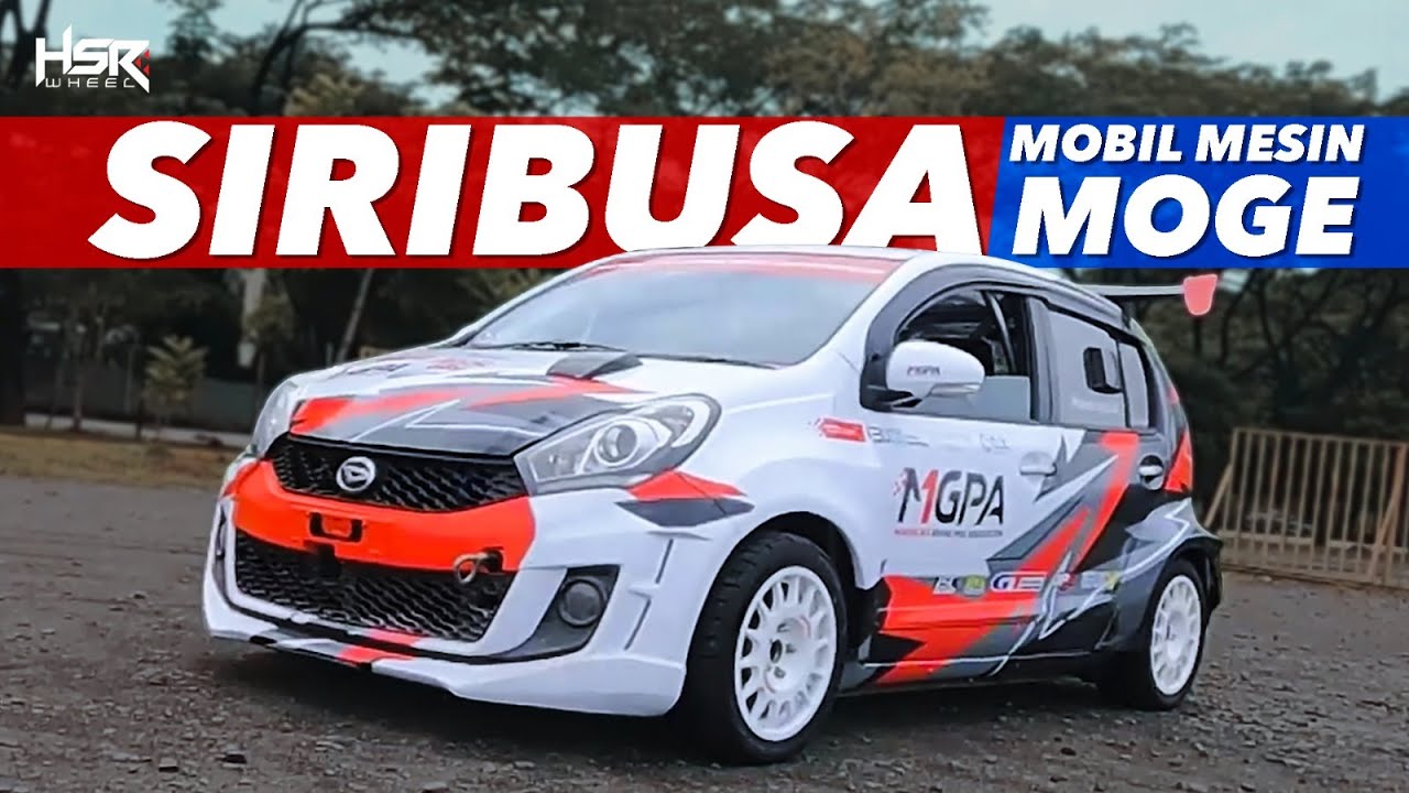 Daihatsu Sirion Bermesin Moge Suzuki Hayabusa 1300cc - YouTube