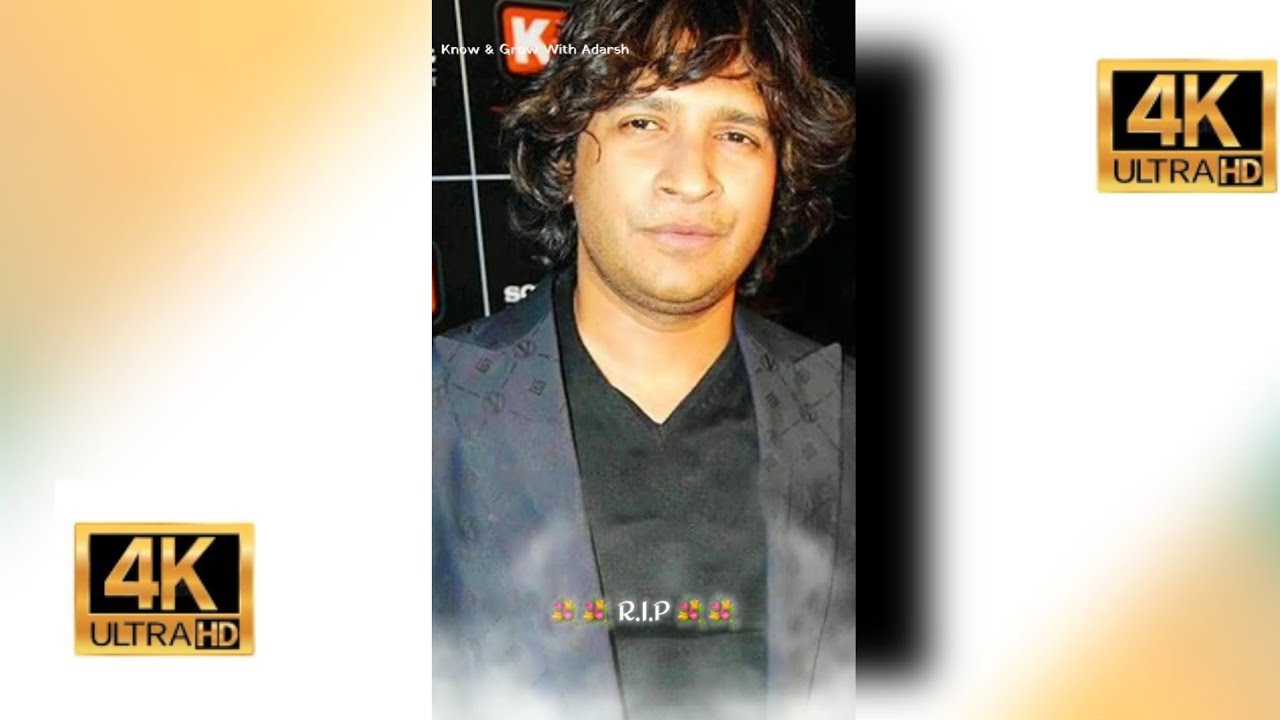 Tribute to KK/Singer KK passes away/KK status video/ RIP KK / RIP ...