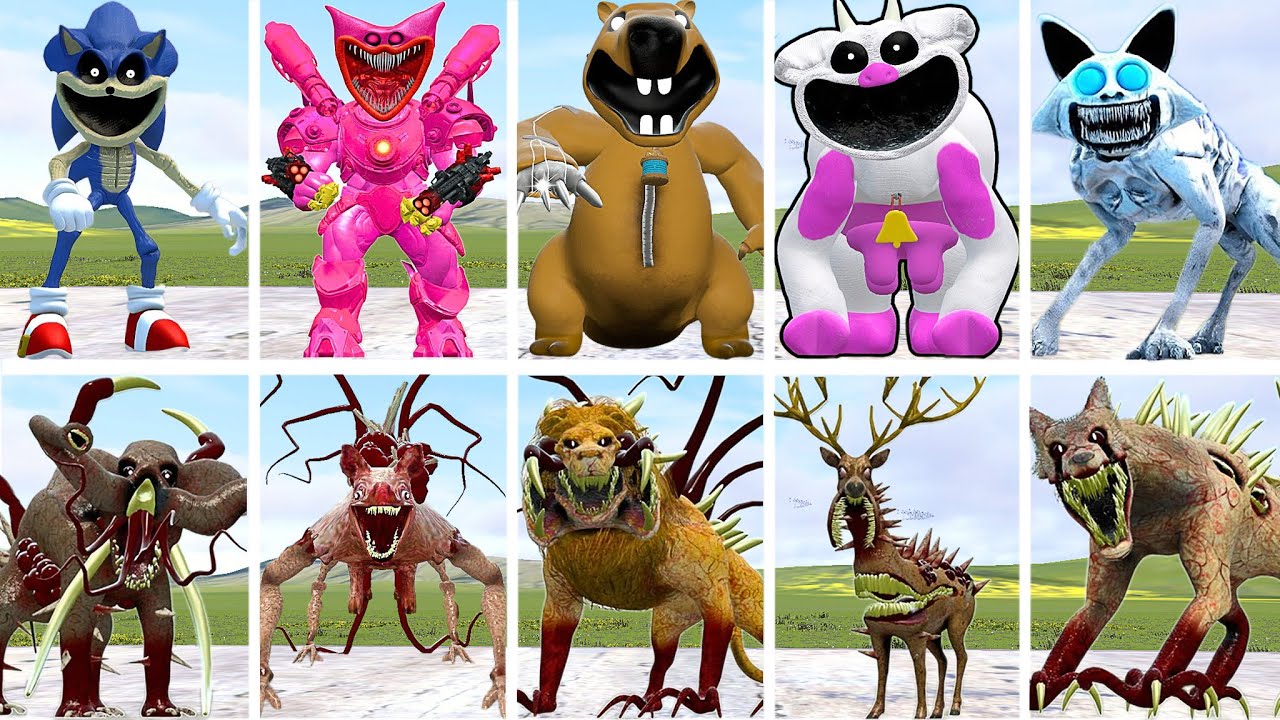 All FORGOTTEN SMILING CRITTERS POPPY PLAYTIME CHAPTER 4 VS ZOOCHOSIS ...