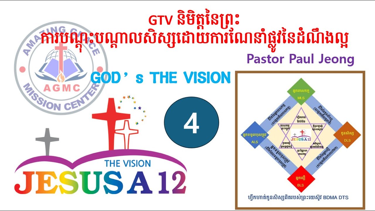 AGMC BIBLE CAMBODIA- GTV និមិត្តនៃព្រះ - 4 (GOD’s THE VISION)-Pastor ...