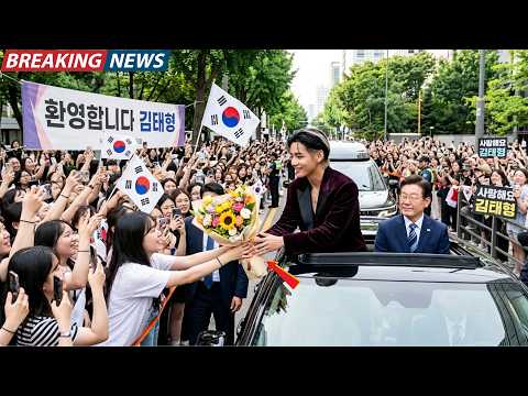 BREAKING NEWS! Kim Taehyung Return Sparks a Record-Breaking Fan Reception Across Korea!