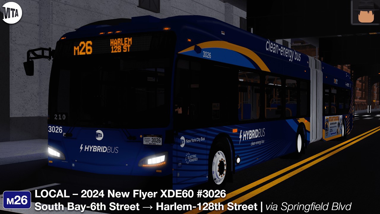 Project M13+ | 2024 New Flyer XDE60 [3026] - M26 | South Bay-6th Street ...
