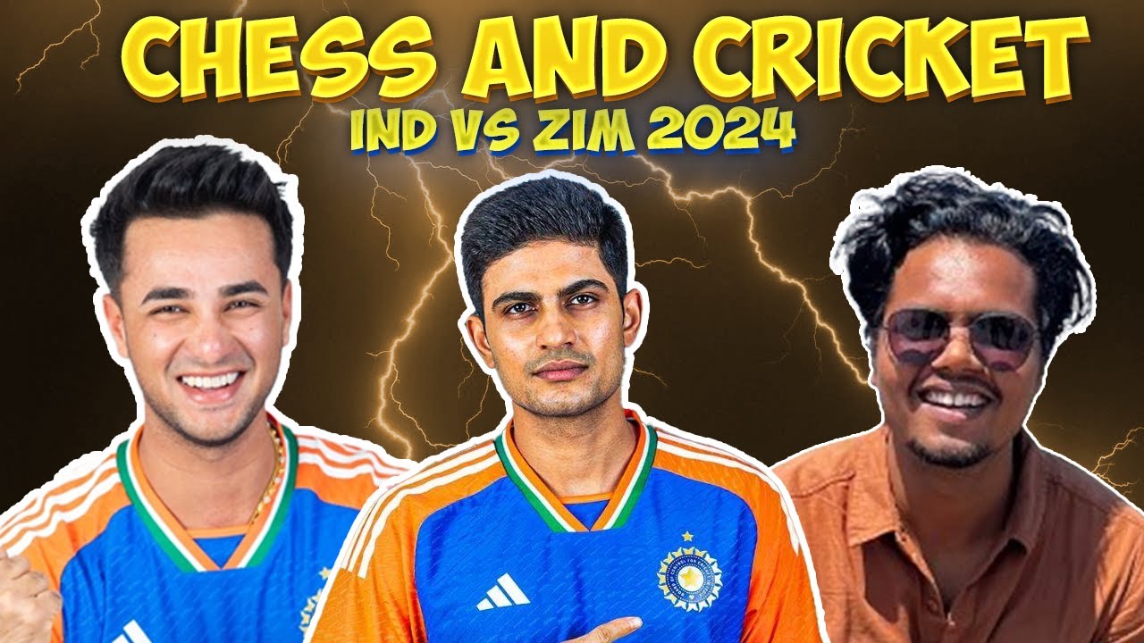 Cricket IND vs ZIM and Chess Everyday until I reach 1000 Elo | Ep - 32 ...