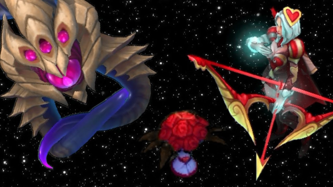 Vel'Koz transforms Ashe into a bouquet of roses. - YouTube