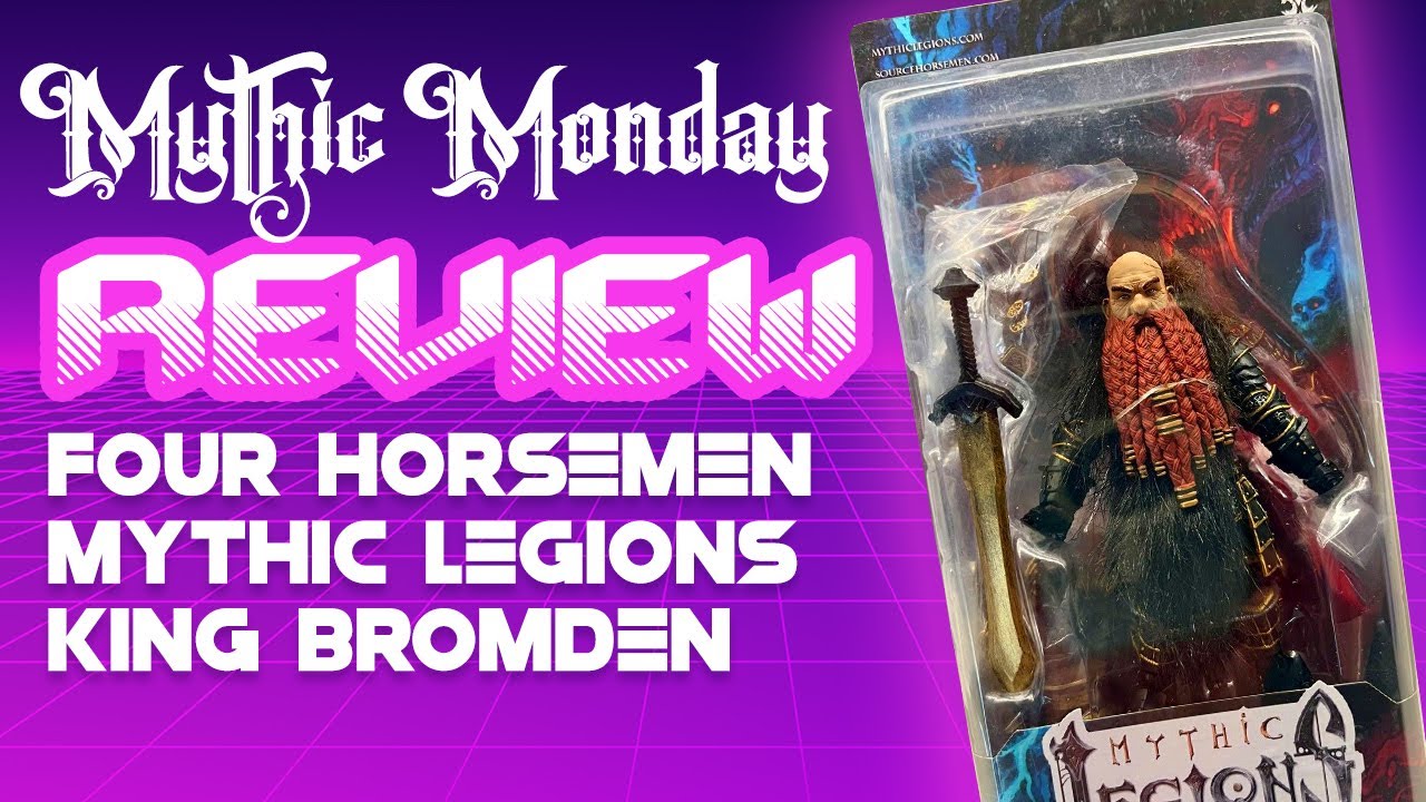 Mythic Monday - Mythic Legions King Bromden Review - YouTube