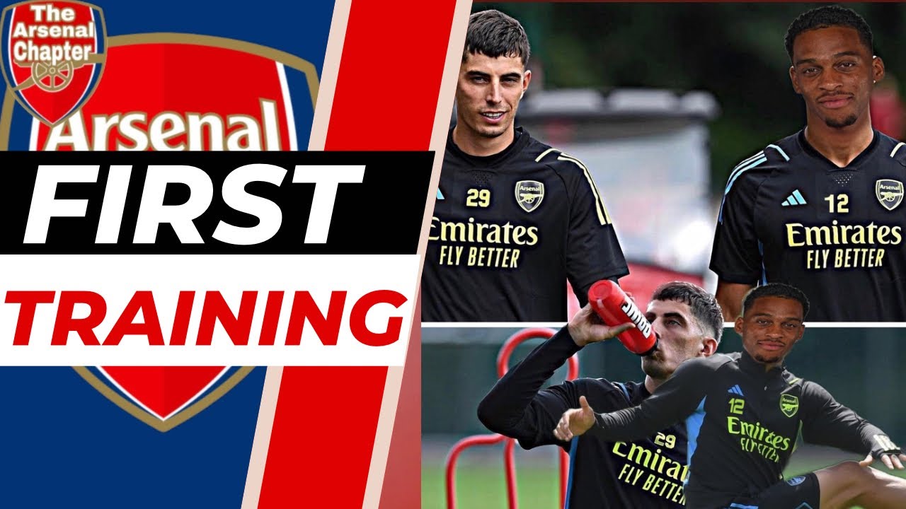 JURIEN TIMBER IS ALL SET FOR HIS FIRST ARSENAL TRAINING TODAY | Arsenal ...