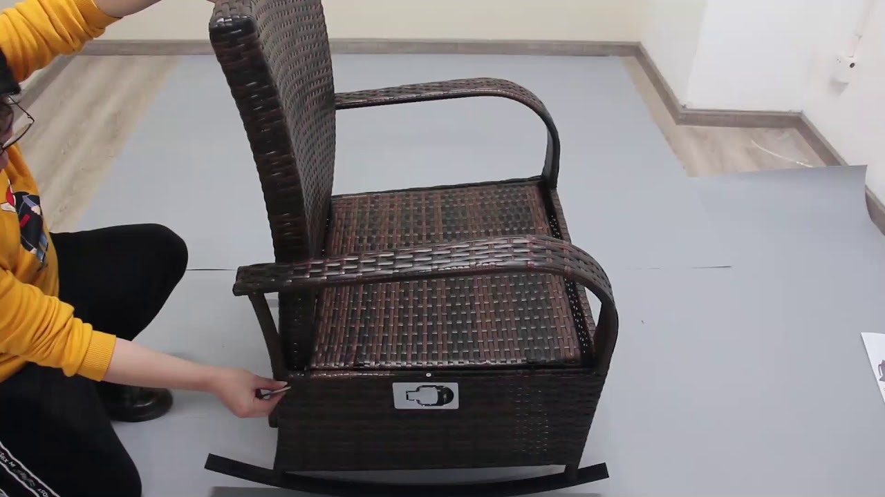 Installation Video for Adjustable Rocking Chair - YouTube