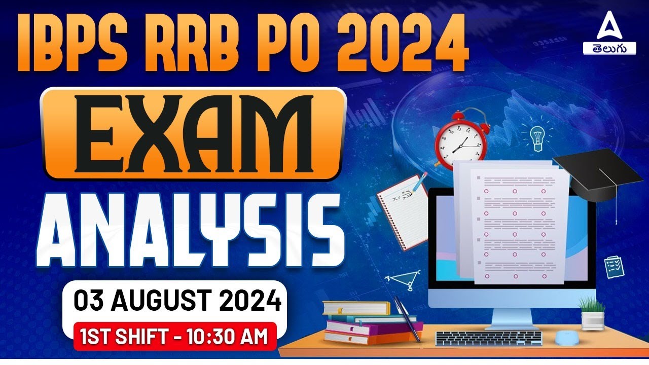 IBPS RRB PO Analysis 2024 | RRB PO 1st Shift Analysis | By Thirupathi ...
