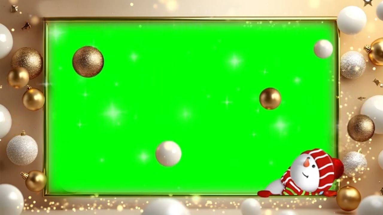 happy new year green screen III Green screen III merry christmas Green ...