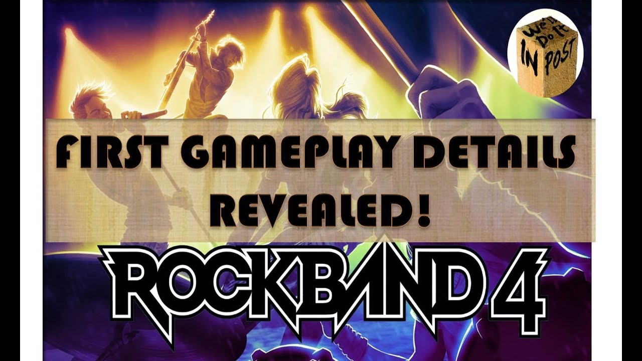 Rock Band 4 First Gameplay Details Revealed! RPG Style Career ...