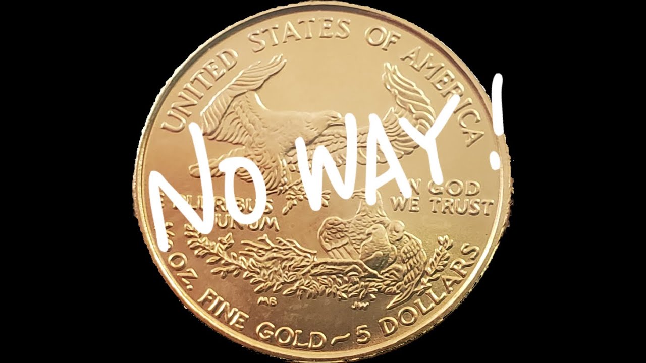 NO WAY !! My first GOLD coin and I won it from RavenHawk Coins - Mail ...