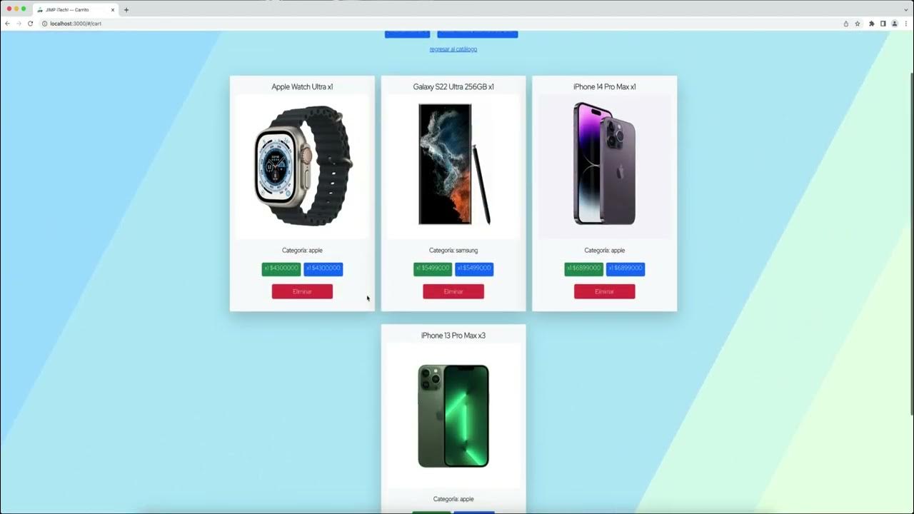 Proyecto Final REACT Coder House - YouTube