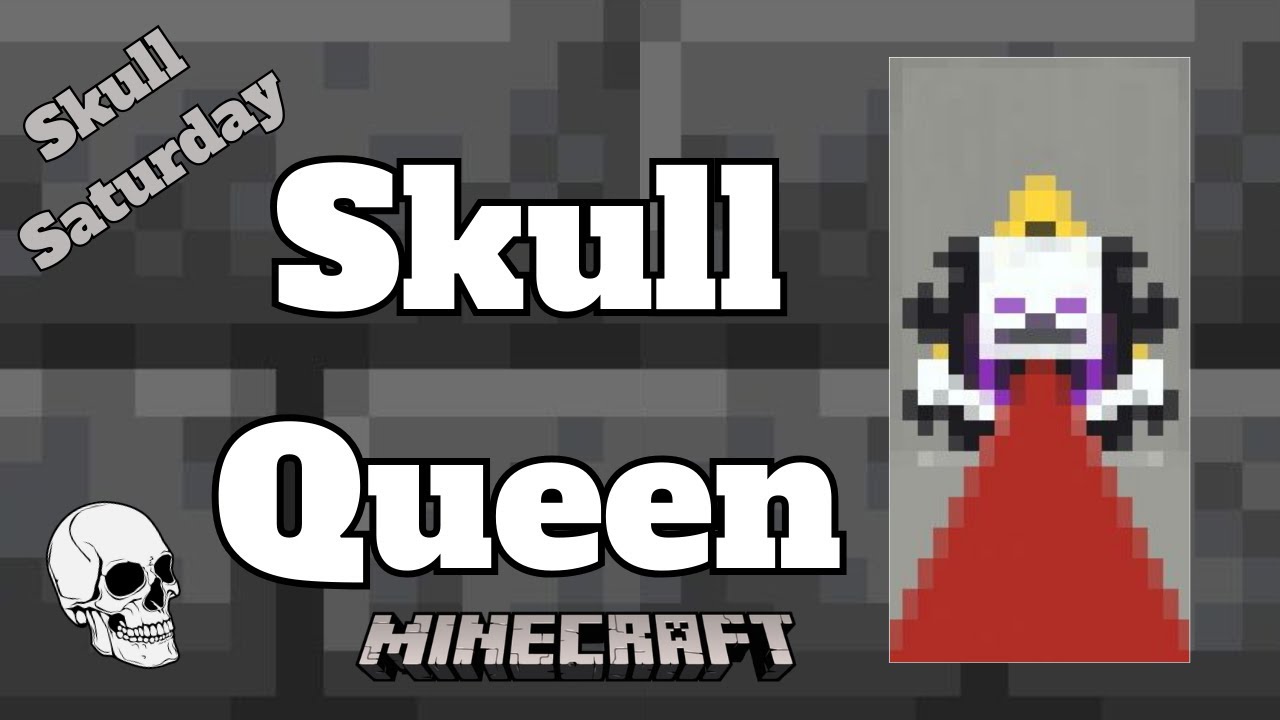 Minecraft Skull Queen Banner Design - It's Banner Time! - YouTube