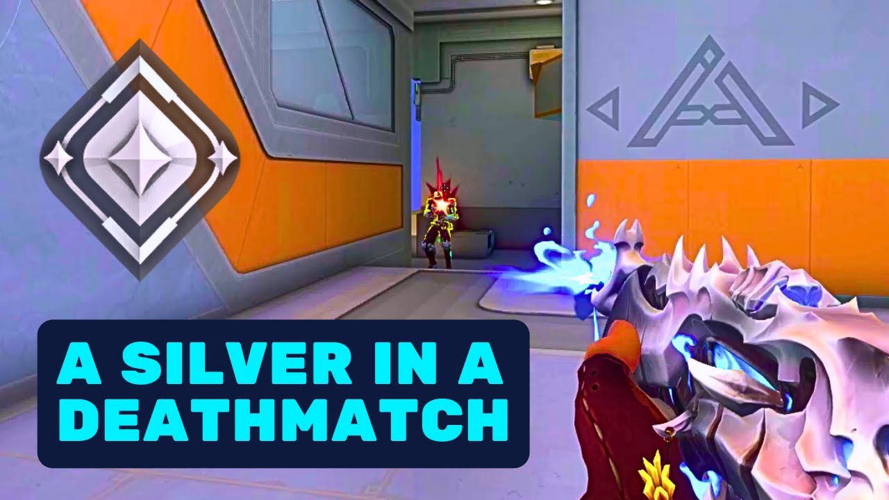 Average "SILVER PLAYER" Deathmatch Experience In VALORANT - YouTube