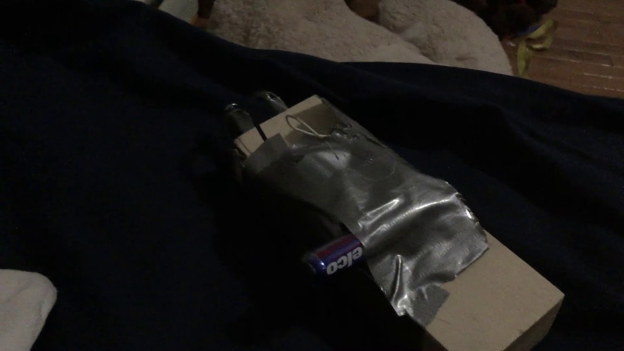 My homemade taser!! - YouTube