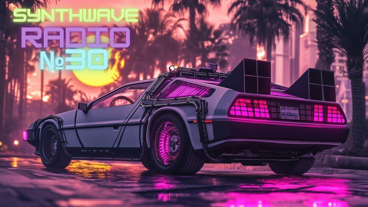 Neon Time Machine | Synthwave Mix with the Iconic DeLorean 🚗🌌 - YouTube