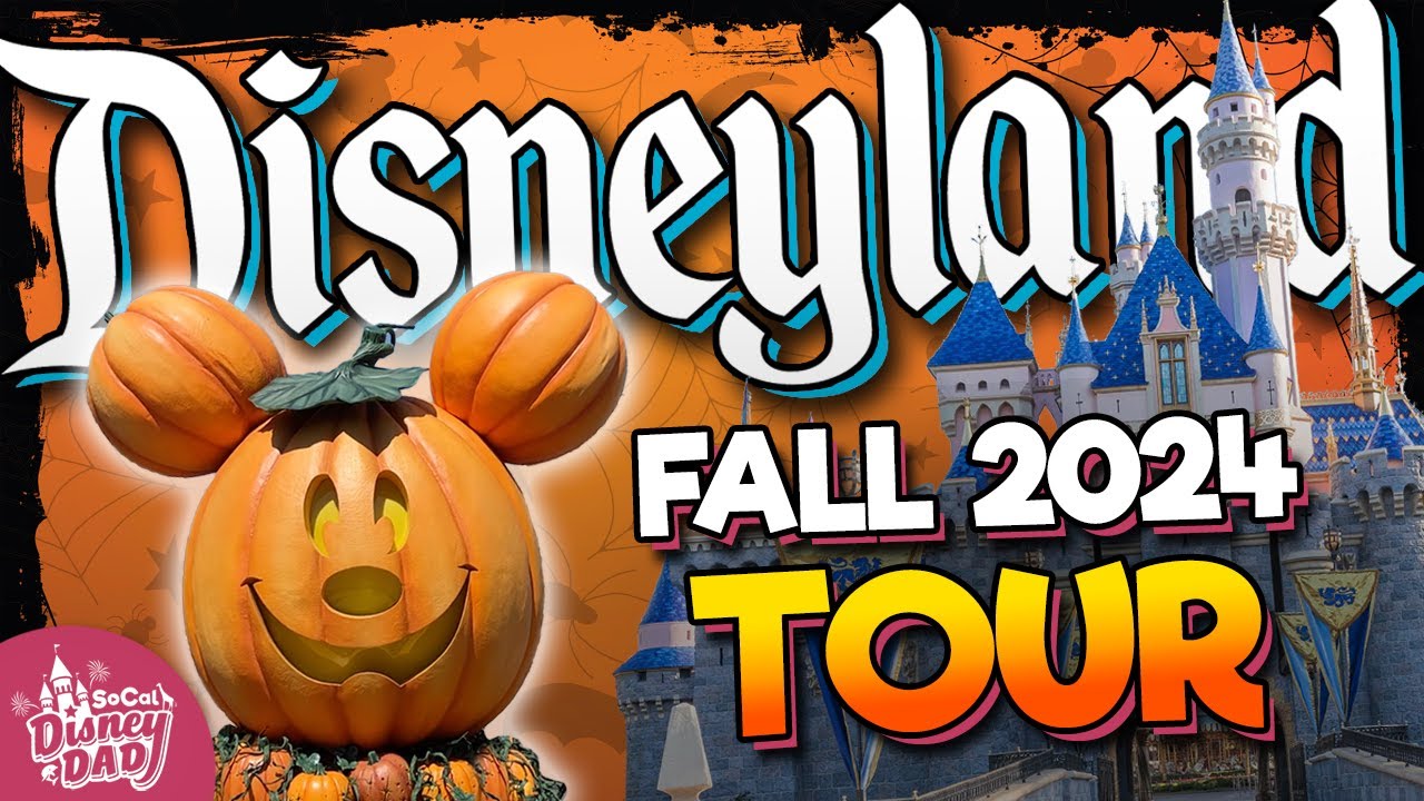 Disneyland Fall Tour and Crowd Update | September 2024 - YouTube