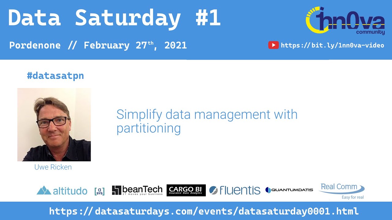 Simplify data management with partitioning - YouTube
