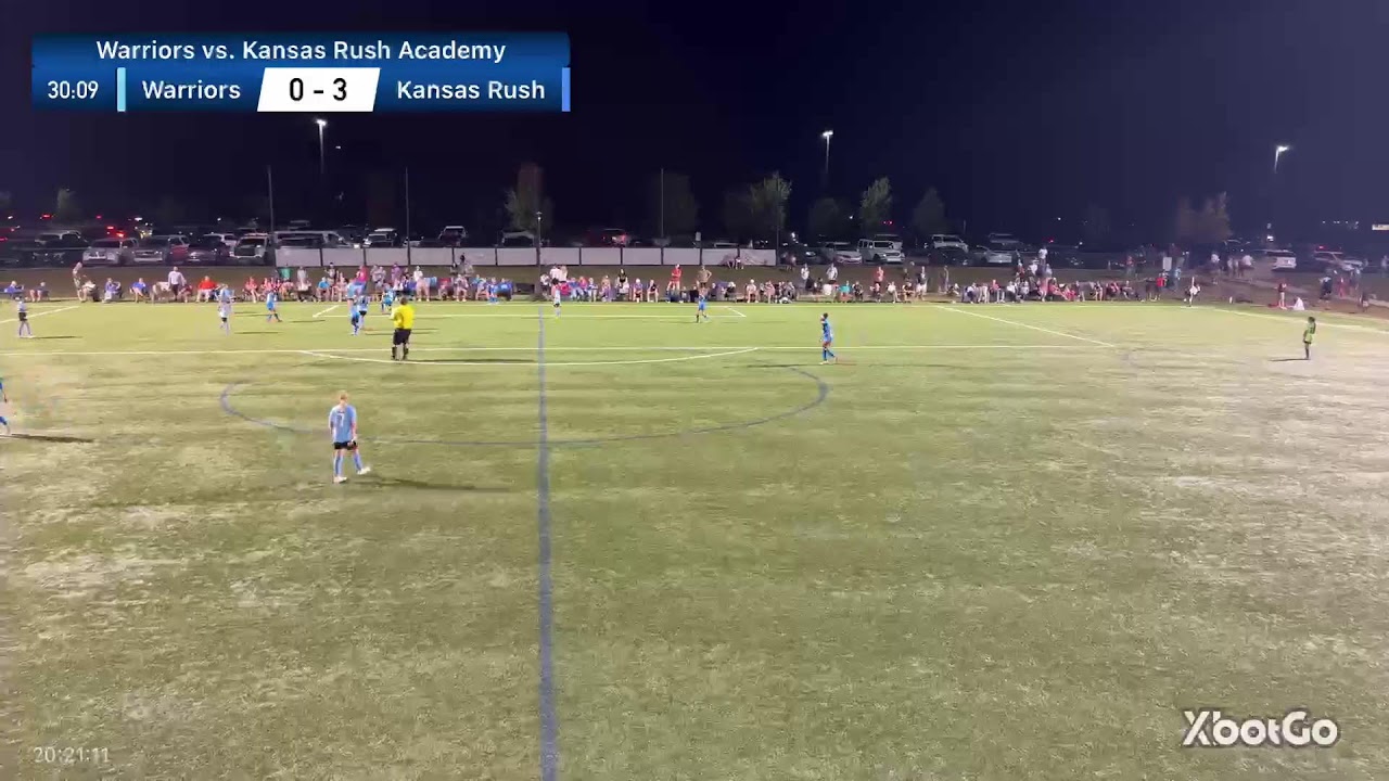 Warriors vs. Kansas Rush Academy - YouTube