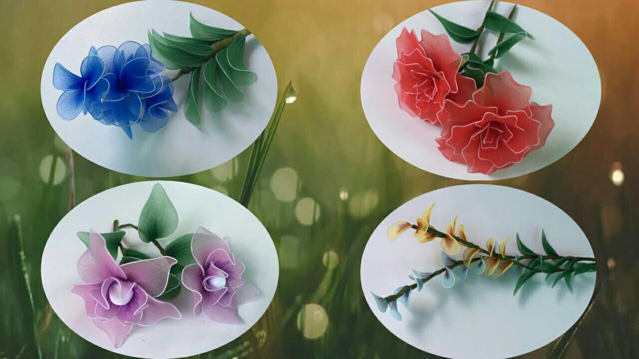 4 DIY Crafts #3 | DIY Crafts | Nylon Crafts Ideas | DIY Nylon Stocking ...