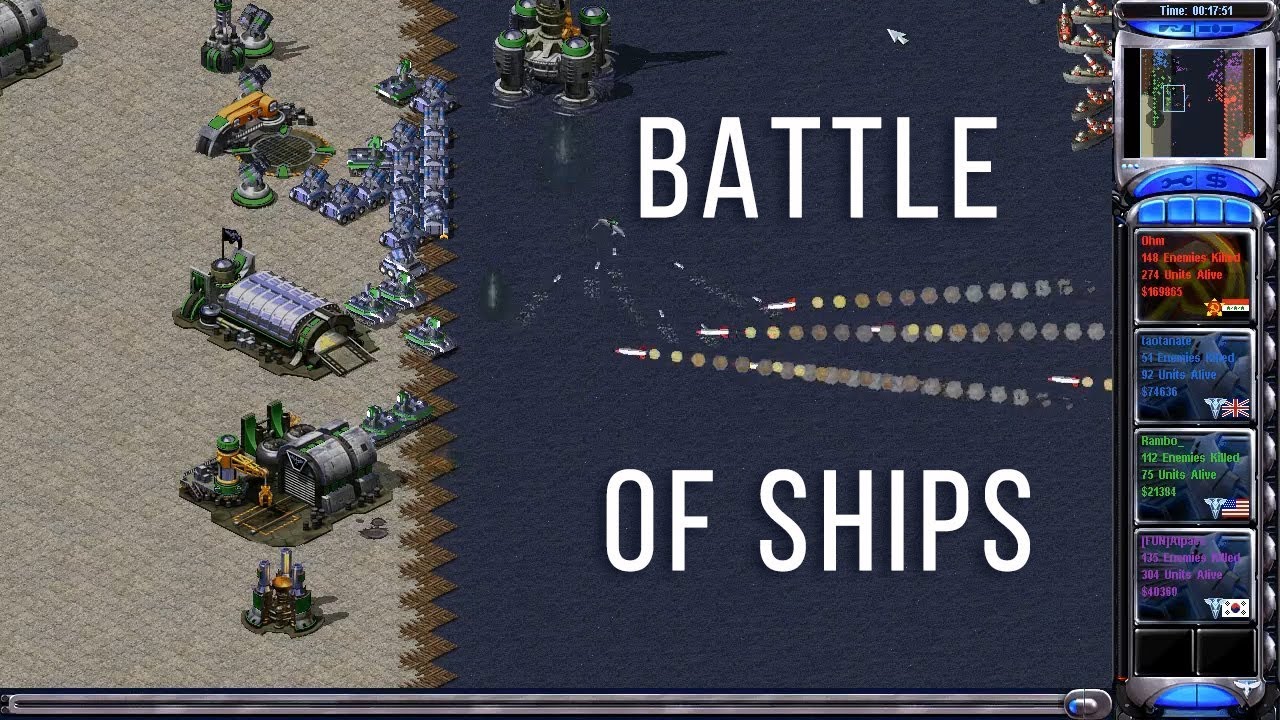 Red Alert 2 & Yuri's Revenge - Battle Ship v4 +FX - YouTube