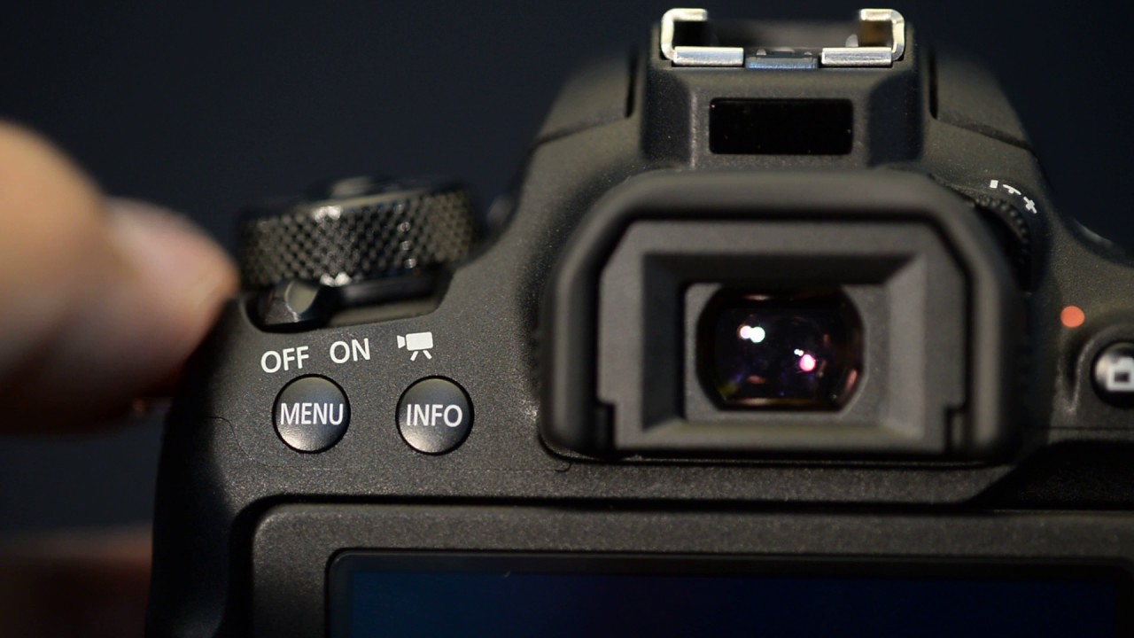 Canon EOS 77D Annoying ON/OFF Switch - YouTube
