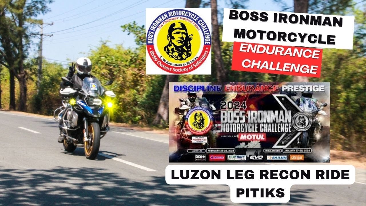 2024 BOSS IRONMAN MOTORCYCLE CHALLENGE RECON RIDERS PITIKS GOING TO 1ST ...