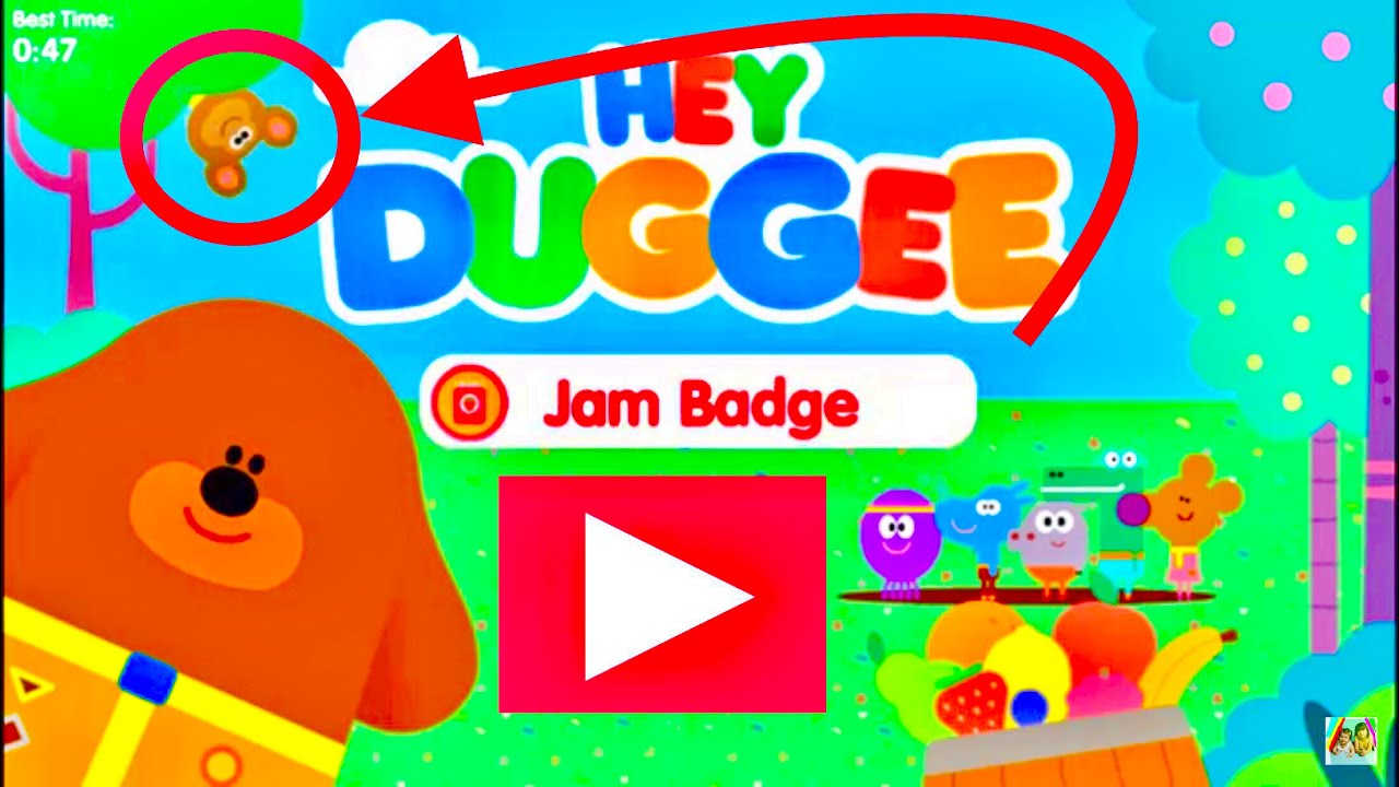 Hey Duggee Jam Badge Hey Duggee Episodes Kids Cartoon Hey Duggee ...