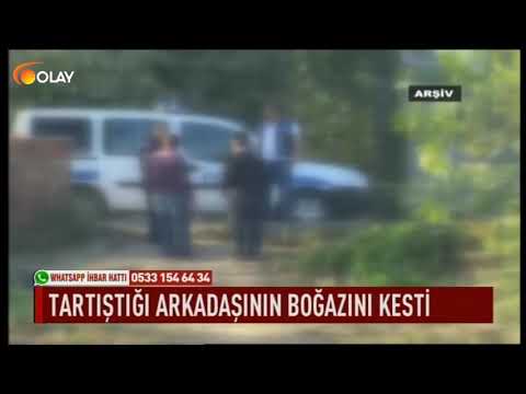 Tartıştığı arkadaşının boğazını kesti
