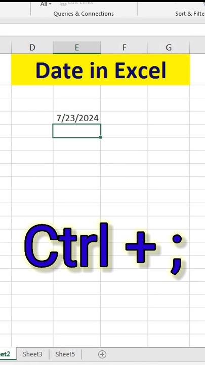 Date shortcuts in excel #excelworld #excelformula #exceltech #excelfunction - YouTube