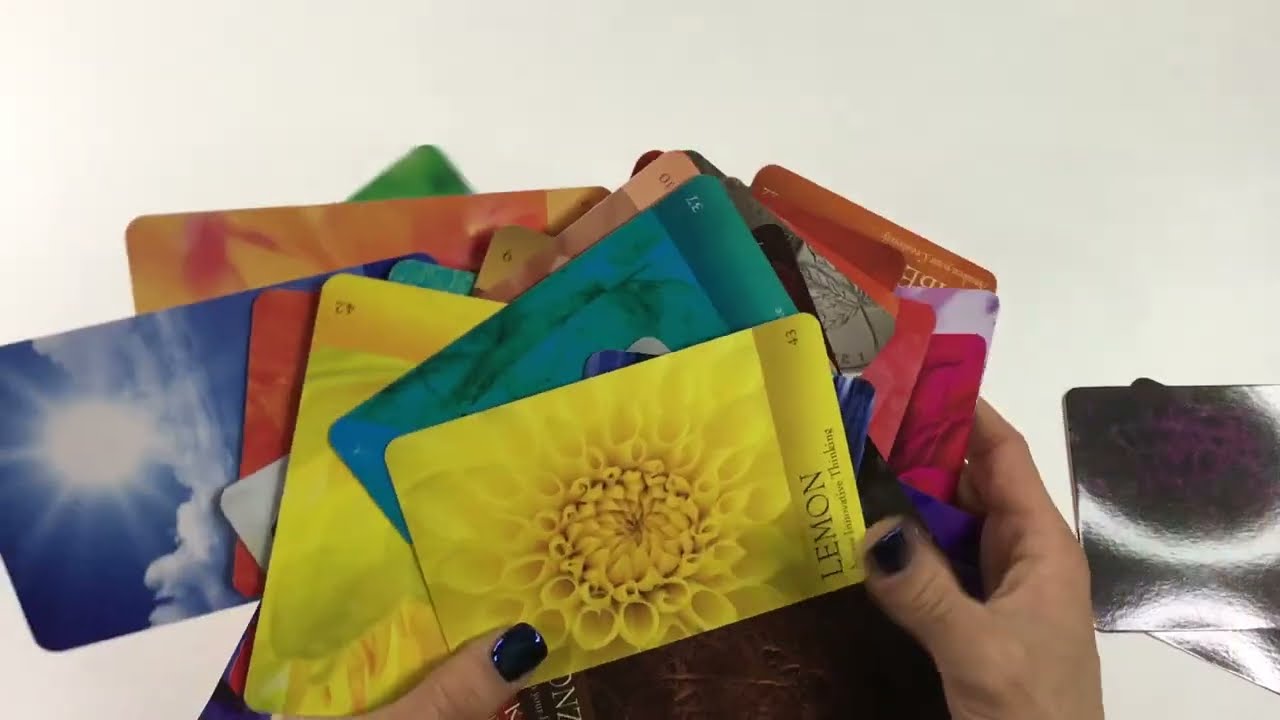 The Secret Language of Colour Cards - Deck flip through - YouTube