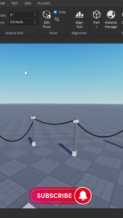 How to use ROPE CONSTRAINTS | Short | Roblox Studio - YouTube