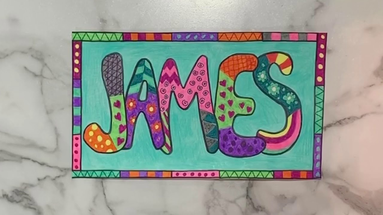 Bubble Letter Poster- 3rd, 4th, and 5th Grade - YouTube