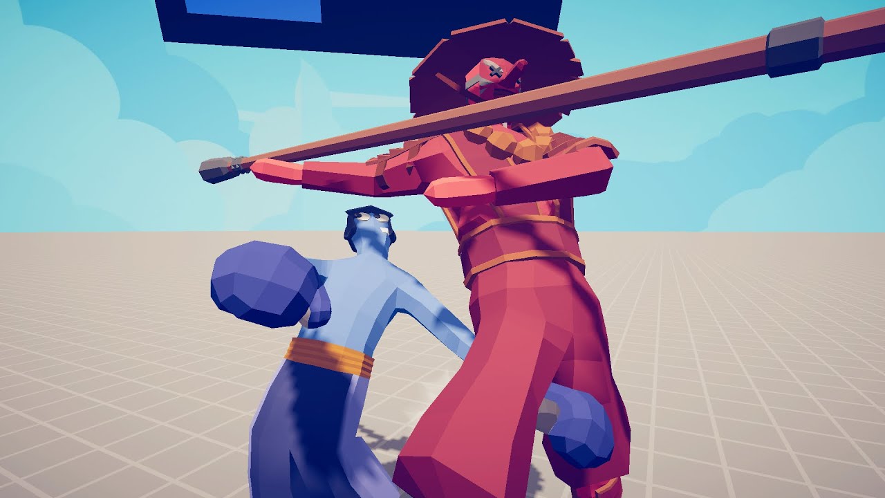 TABS | Monk Vs Boxer!! | Stick V Gloves!!! | - YouTube