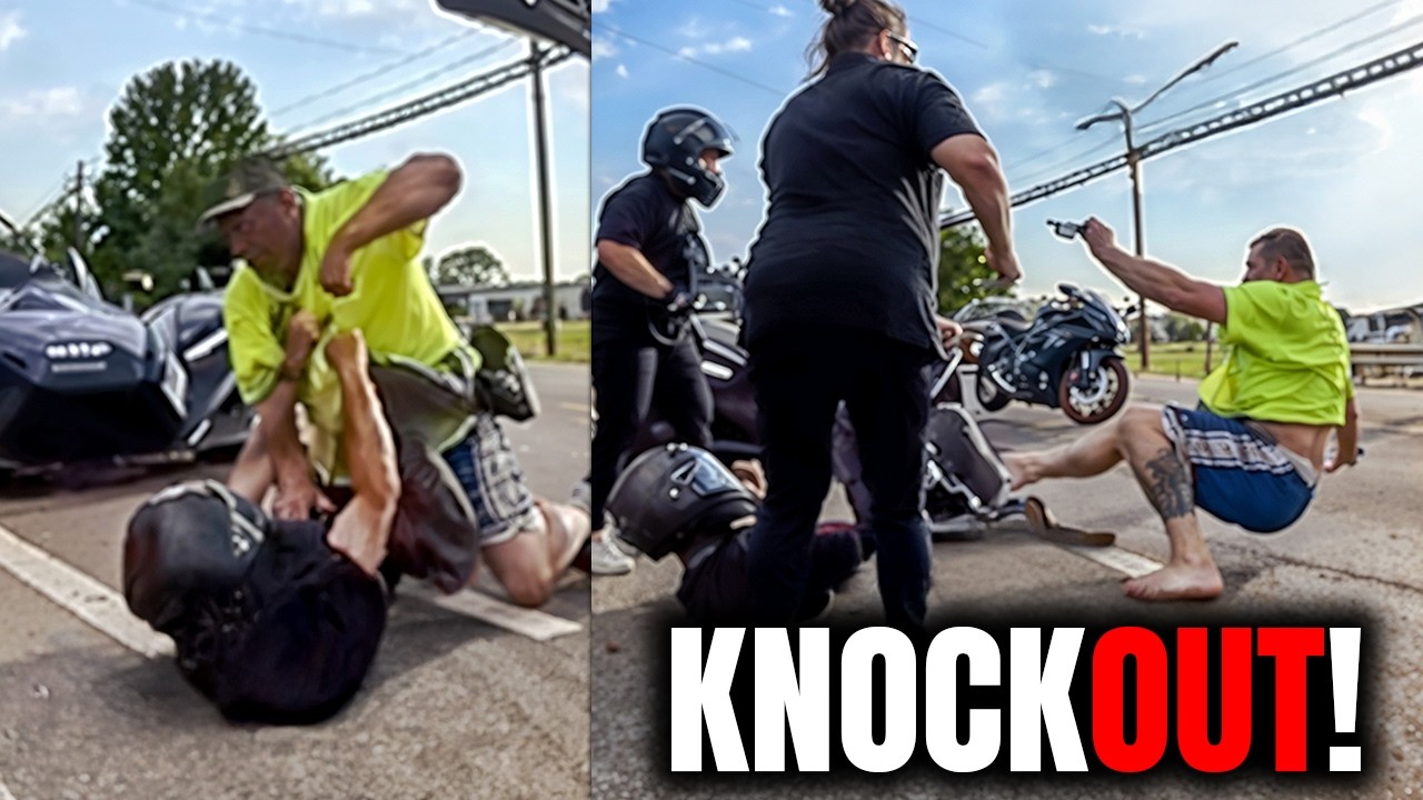 WHEN BIKERS FIGHT BACK - EPIC, CRAZY & INSANE MOTORCYCLE MOMENTS 2025 ...
