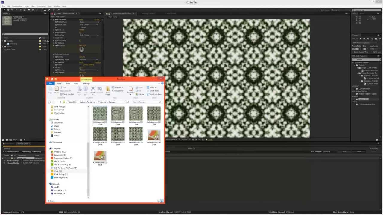 AE Network Rendering Tutorial - YouTube