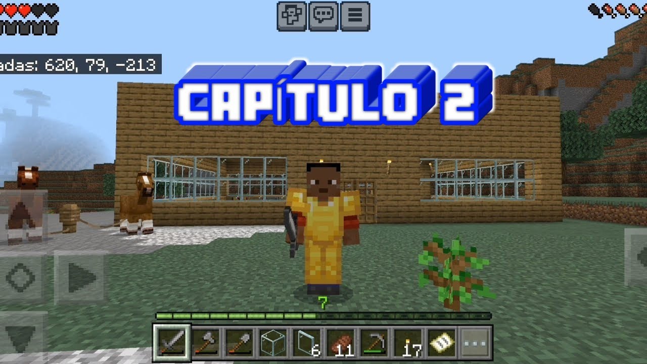 Construyendo una casa muy cuadrada en un juego muy cuadrado - Minecraft ...