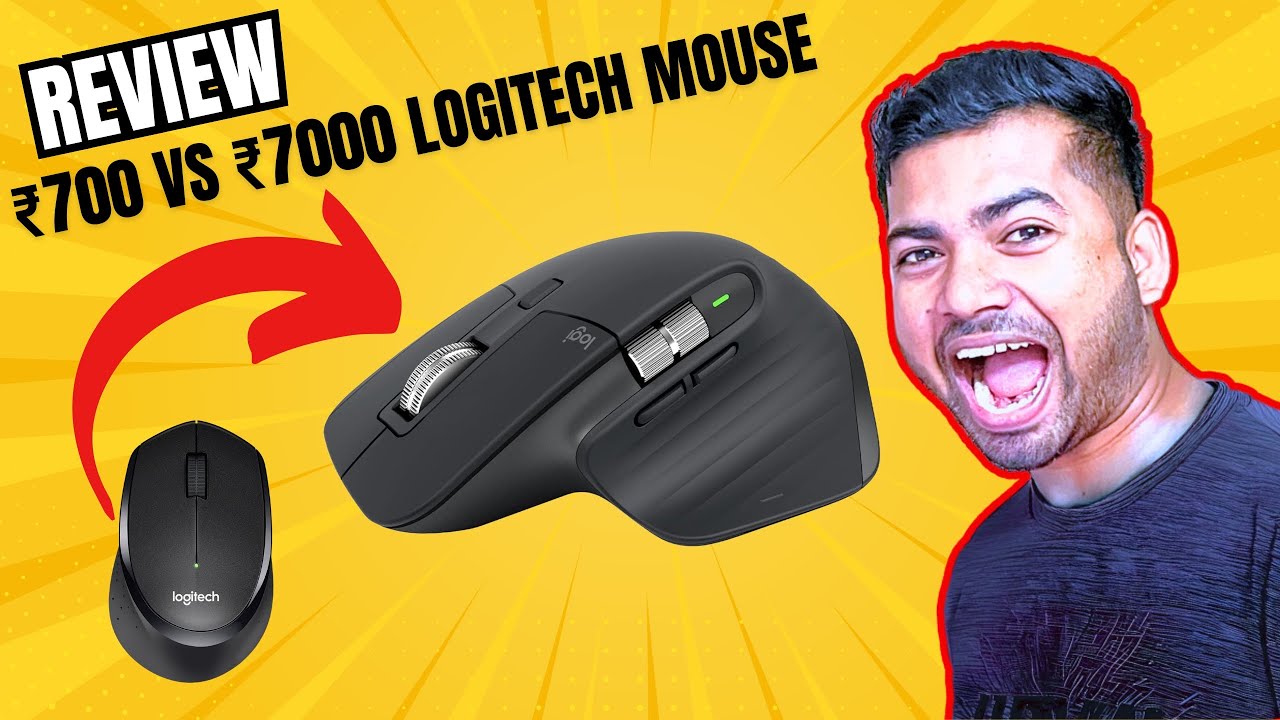 🔥 ₹700 Vs ₹7000 LOGITECH Mouse REVIEW 2024 - YouTube